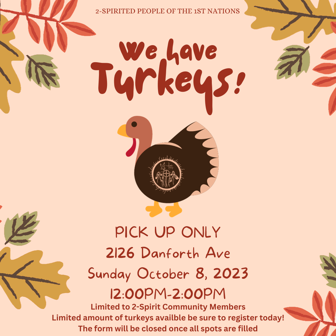 Turkey Pick up: Sunday October 8, 2023 from 12:00pm-2:00pm at 2126 ...
